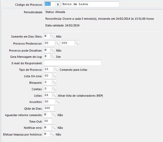 12181 - Atualização automática REP Telemática - CodinREP – Senior